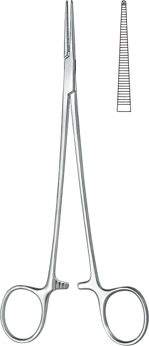 Mosquito hemostatic forceps 12cms straight with teeth – Yousfis